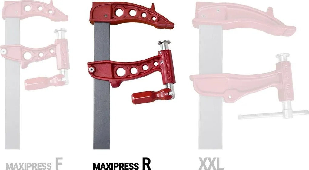 Piher | Vysokovýkonná svěrka Maxipress R Délka: 40 cm