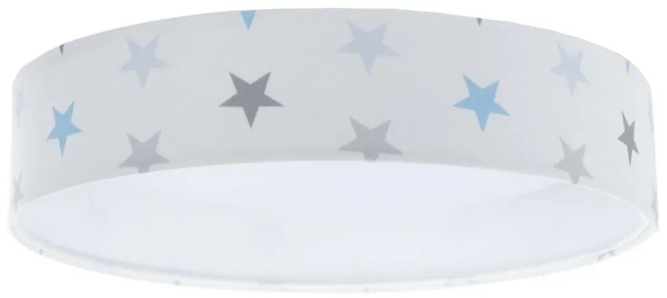 BPS Koncept LED Stropní svítidlo GALAXY KIDS LED/24W/230V hvězdičky bílá/šedá/modrá BS0572