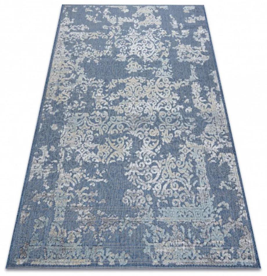 Kusový koberec Sole modrý 80x250cm