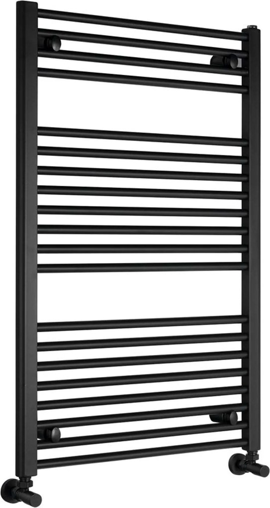 Aqualine Direct - Topné těleso 60x96 cm, 500 W, matná černá ILR96B