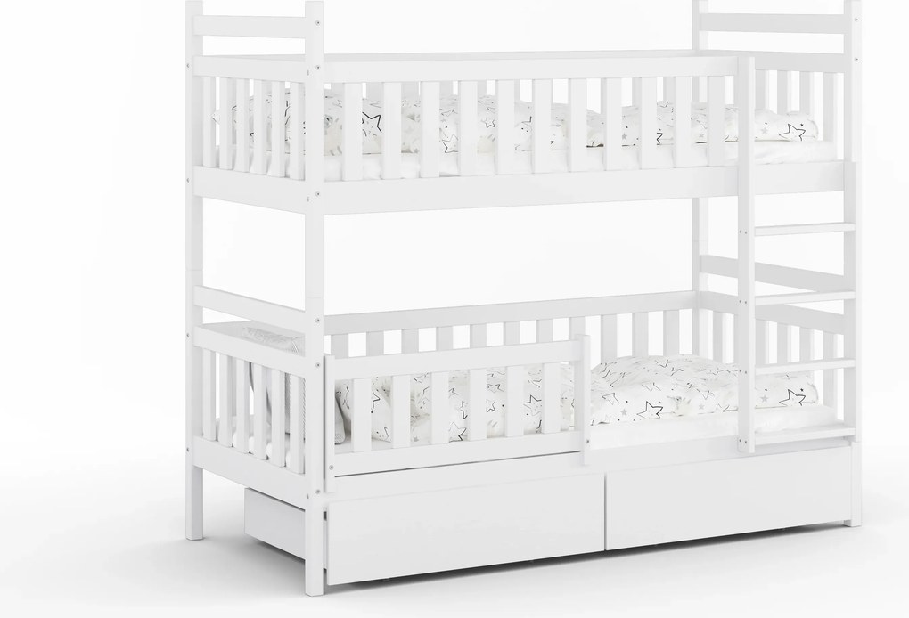 Rkids | Patrová postel Rino 80x190 Bílá