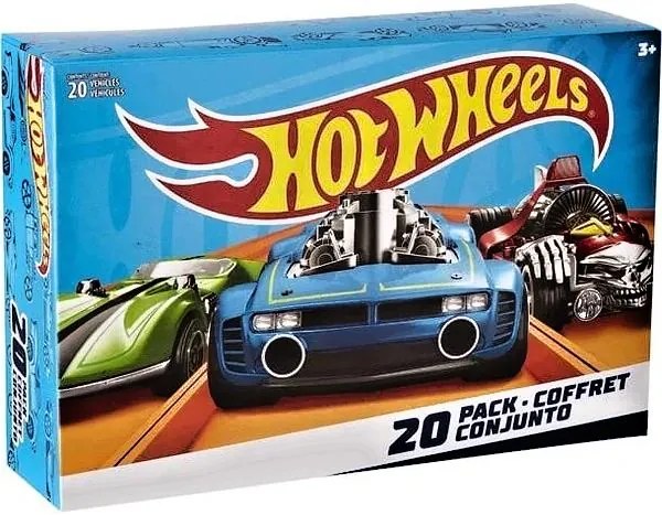 Mattel hot wheels sběratelská kolekce 20 angličáků, dxy59