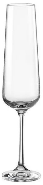 Crystalex Sklenice na sekt SANDRA 200 ml, 6 ks
