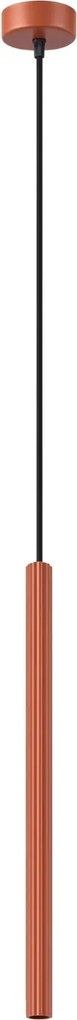 Sollux Lighting Závěsné svítidlo ARCHE 1 okrově červené