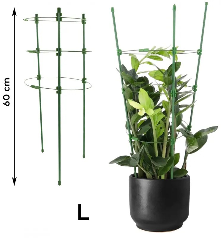 Flamenco Mystique Podpora rostlin, květin, zeleniny 28 x 60 cm L ROS22