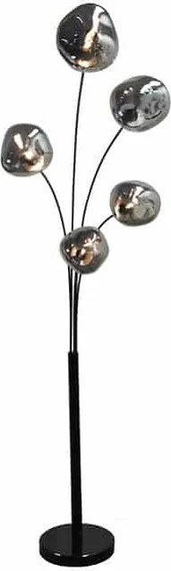 Designová stojanová lampa Hanzila 200 cm šedá