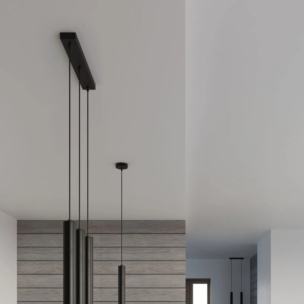 Sollux Lighting Závěsné svítidlo WEZYR 2 černé