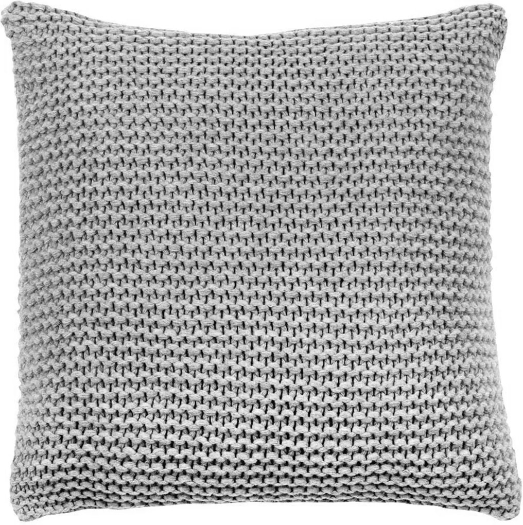 pletený polštář DEVON/grey
