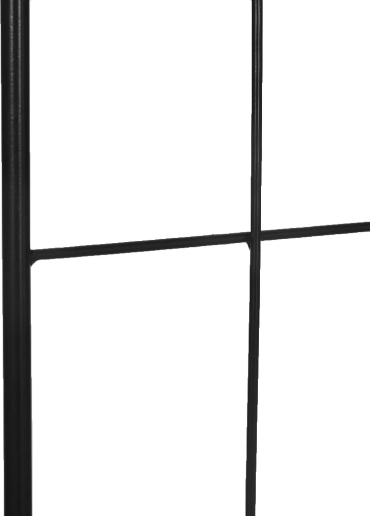 Sada 2 kovových zahradních treláží Outsunny pro popínavé rostliny - 51 x 152 cm černé | Aosom