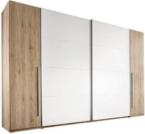 Šatní skříň Mediwa 73 315 cm dub Artisan/bílá