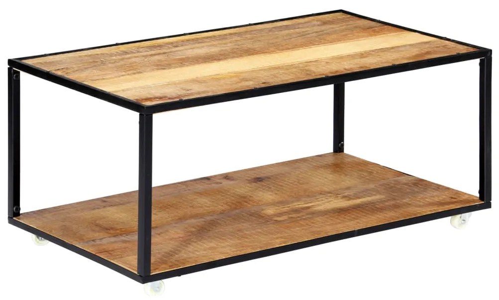 248104 vidaXL Konferenční stolek 90 x 50 x 40 cm masivní recyklované dřevo