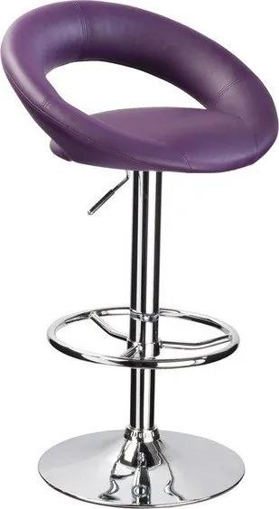 Casarredo Barová židle KROKUS C-300 fialová