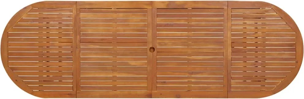 Zahradní jídelní stůl 280 x 90 x 75 cm masivní akáciové dřevo 315950