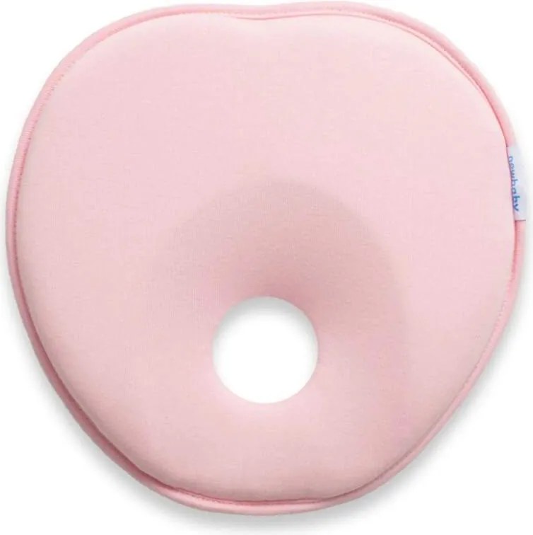 Korekční kojenecký polštářek New Baby BASIC Pink