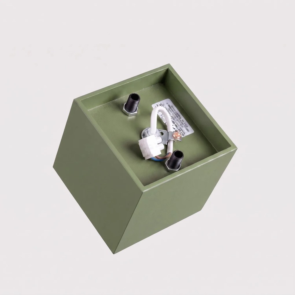 Sollux Lighting Stropní svítidlo QUAD 1 olivově zelené