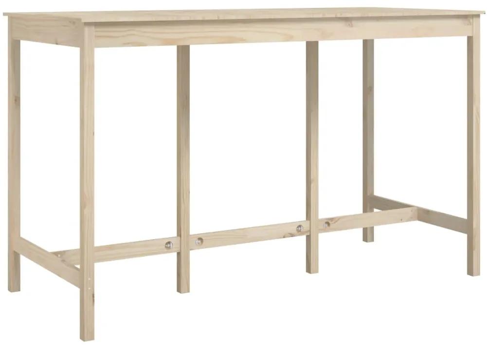 Barový stůl 180 x 80 x 110 cm masivní borové dřevo - Default Title