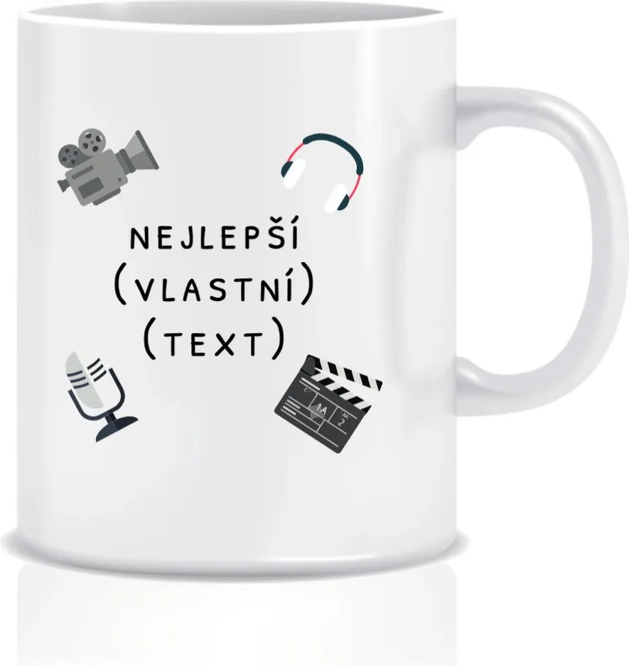 Personalizovaný klasický bílý hrníček 300 ml - nejlepší v oboru