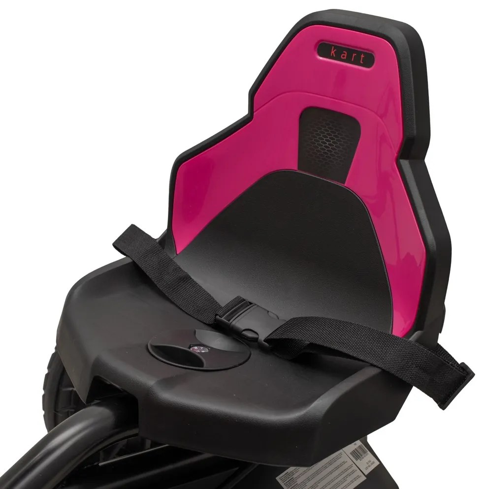Dětská šlapací motokára Go-kart Baby Mix Speedster růžová