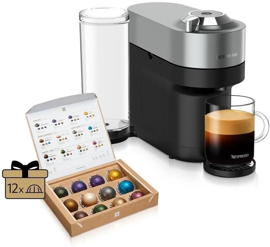 Kávovar na kapsle nespresso krups vertuo pop+ xn930t10