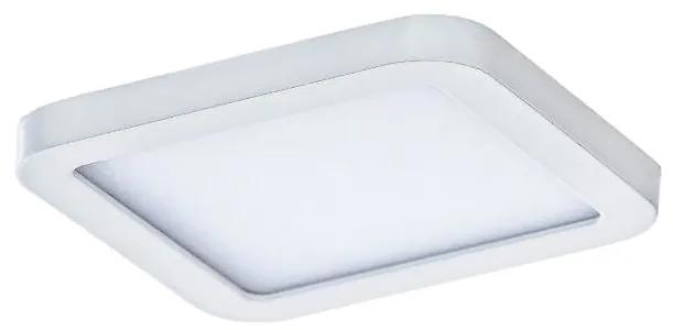Stropní LED osvětlení do koupelny SLIM 9 SQUARE, 6W, teplá bílá, 8,5x8,5cm, hranaté, bílé, IP44 Azzardo SLIM 9 SQUARE AZ2830