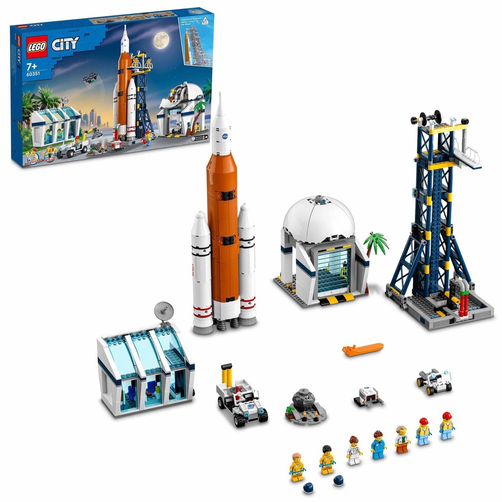Lego stavebnice lego city 60351 kosmodrom