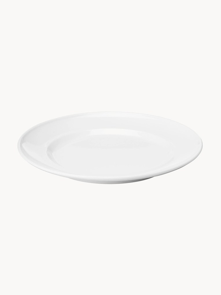 Sada snídaňových talířů z porcelánu Koppel, 4 díly