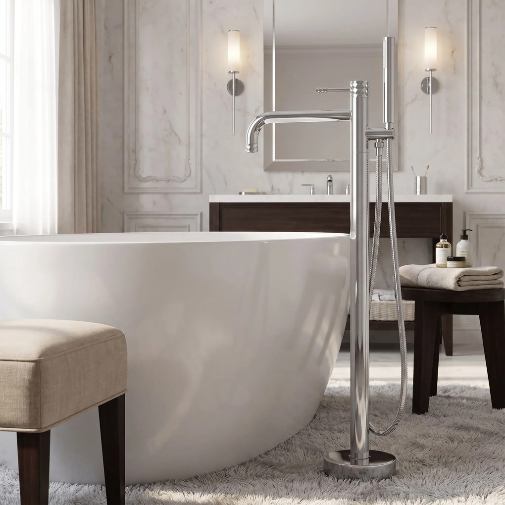 Rea, Volně stojící baterie Rea Lungo Diamond Chrome, REA-B2250