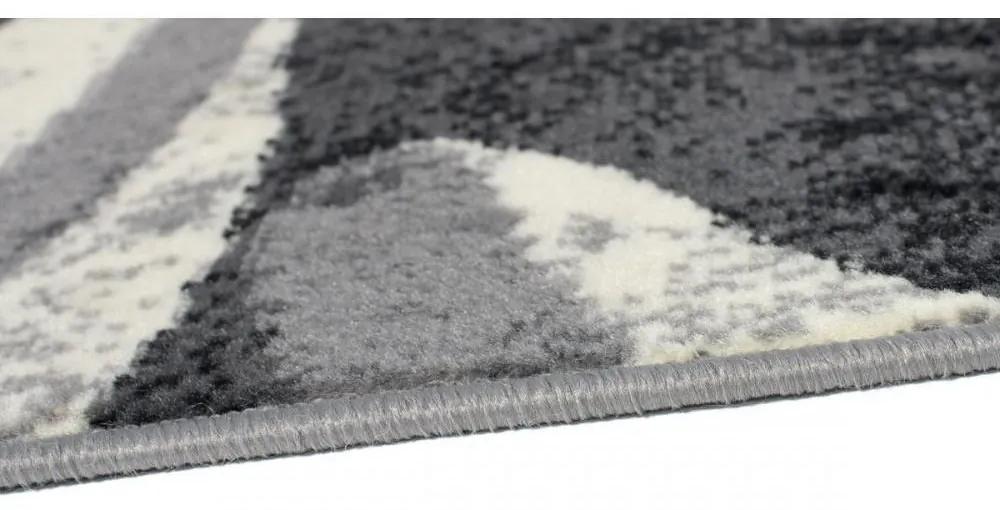 Kusový koberec PP Zoe šedý atyp 70x150cm