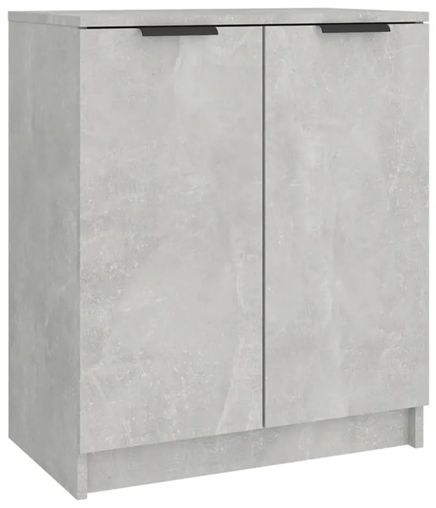 Botník betonově šedý 59 x 35 x 70 cm kompozitní dřevo - Default Title