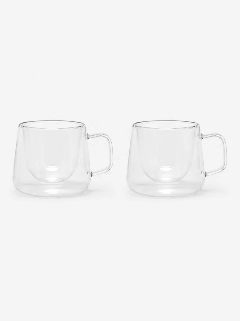 Sinsay - Skleněné šálky s dvojitým dnem 2 pack - clear