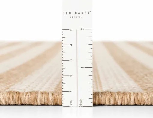 Koberec Ted Baker Haringey Woodfield naturální / bílý ovál