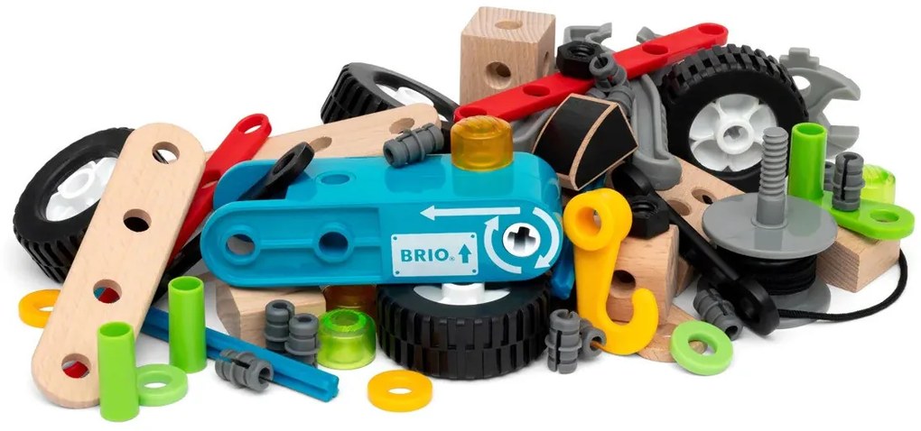 Brio Builder - pull-back systém - 67 ks