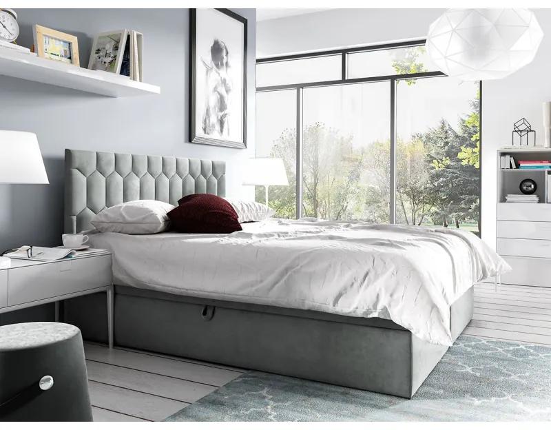 Kontinentální postel Borneo M24, Rozměr postele: 180x200, Barva:: Fresh 11