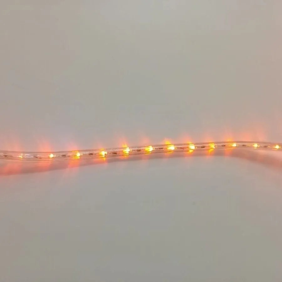 Easy Fix LED hadice venkovní, 1 m, oranžová, 30 diod, IP44, metráž