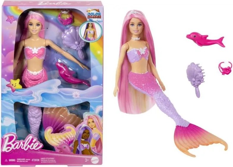 Panenka barbie a dotek kouzla - mořská panna malibu