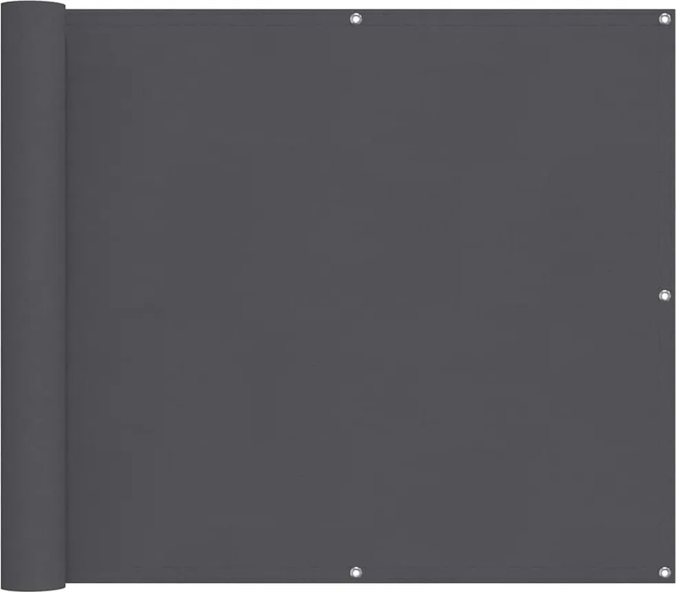 vidaXL Balkónová zástěna 90 x 500 cm oxfordská látka [134870] Barva: taupe