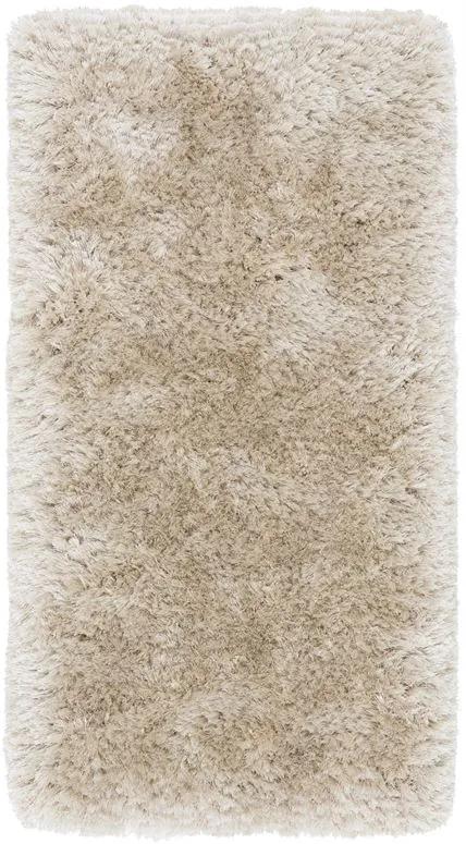 Kusový koberec jednobarevný Shaggy Plush Pearl krémový / béžový Rozměr: 120x170 cm