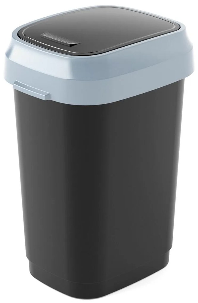 KIS Odpadkový koš Dual Swing Bin S černý, 10 L