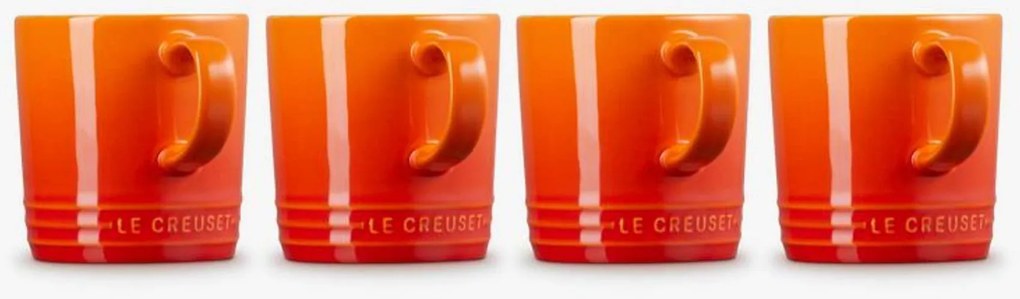 Le Creuset - Keramický hrnek, objem 350 ml, 4 ks, volcanique 79113350900000