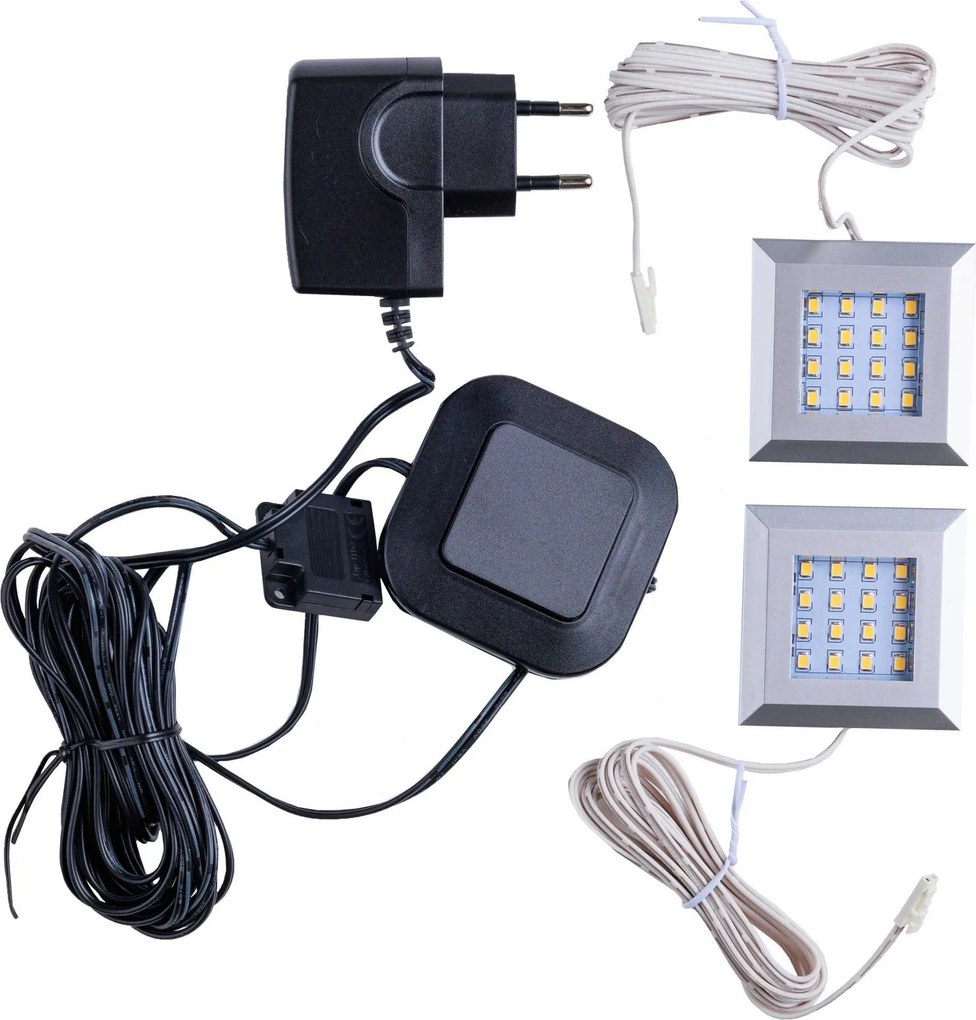 XXXLutz LED ZÁŘIČ, 11/0,5/5,5 cm Hom`in - Bodová světla - 000834014407
