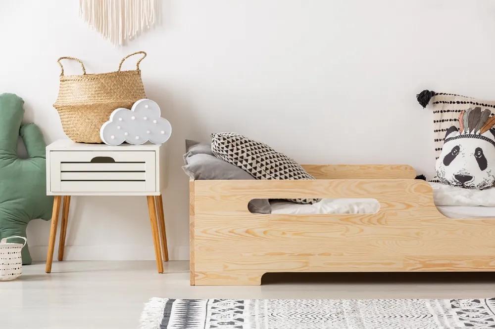 Adeko Dětská dřevěná postel Box 2 - 140x70