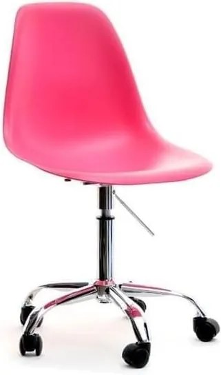 design4life Otočná židle MOBI Růžová