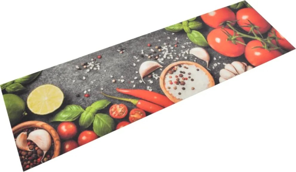 vidaXL Kuchyňská rohožka pratelná 45 x 150 cm [136564] Barva: rajče