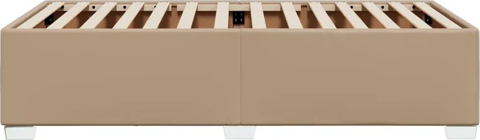 Rám postele cappuccino 90x200 cm umělá kůže 3284543