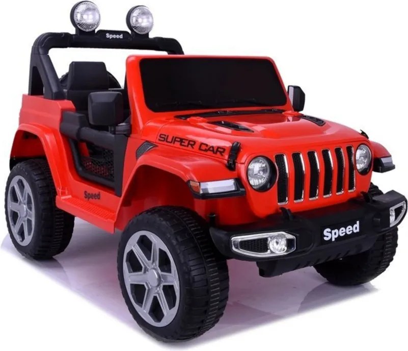 LEAN CARS Elektrické vozidlo na akumulátor FT-938 červené 4x4