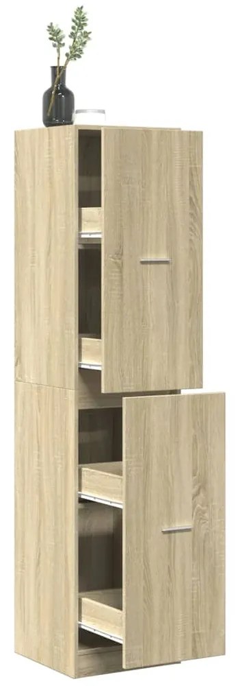 Skříňka na léky dub sonoma 40 x 41 x 174,5 cm kompozitní dřevo 3309647