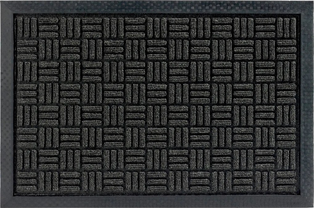 OBI Rohožka Textur 40 cm x 60 cm šedá