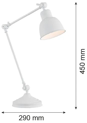 Argon 3194 - Stolní lampa EUFRAT 1xE27/15W/230V