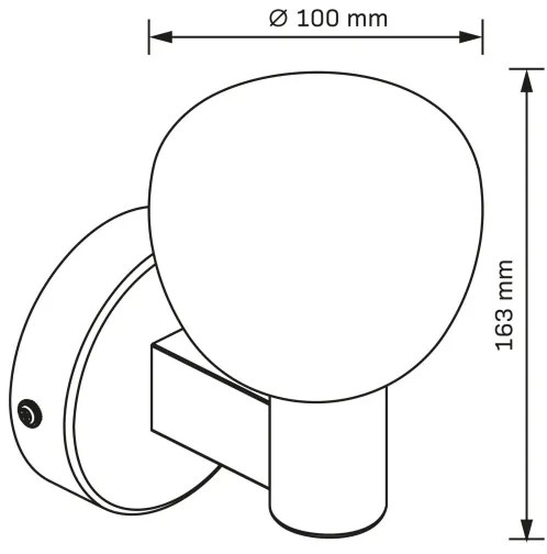 Koupelnové nástěnné svítidlo POLA 1xG9/5W/230V IP44 černá/čirá