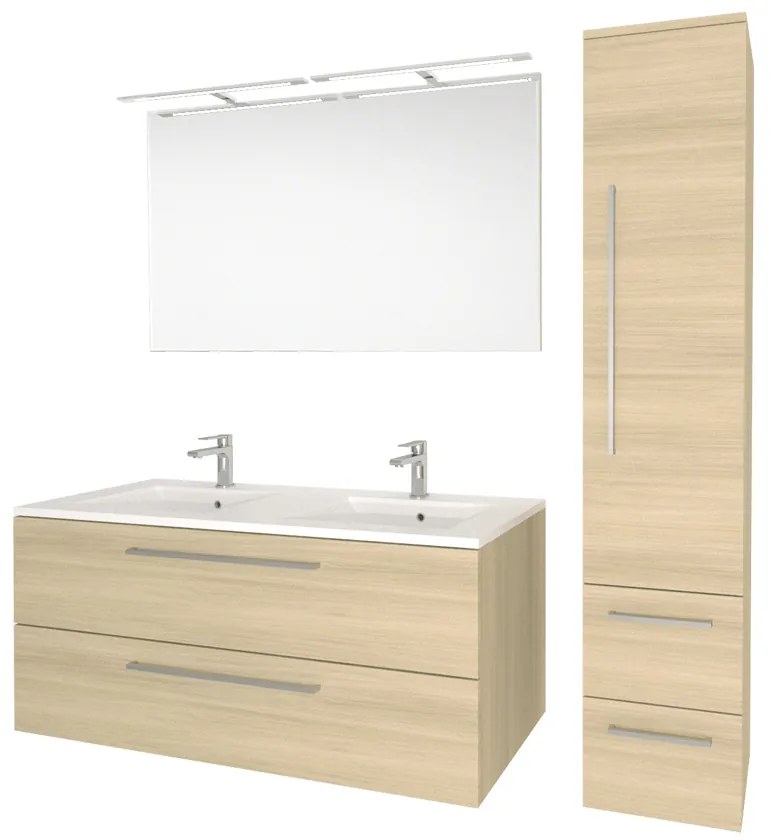 Mereo Mereo, Bino, koupelnová skříňka s keramickým umyvadlem 101 cm, CN632
